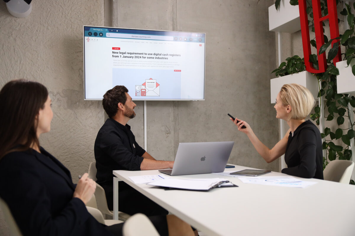 Requirement to use digital cash registers - Dania Accounting